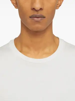 JIL SANDER Logo-print Cotton T-shirt - White