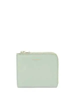 JIL SANDER Logo-debossed Leather Wallet - Green