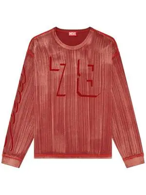 DIESEL® Graphic-print Cotton Jumper