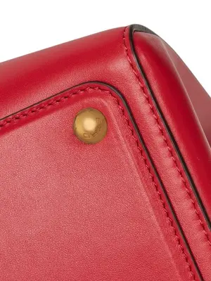 Etro Vela Leather Shoulder Bag - Red
