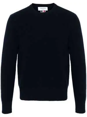 Thom Browne Rwb Stripe Wool Jumper