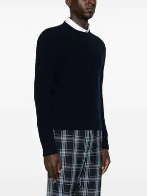 Thom Browne Rwb Stripe Wool Jumper