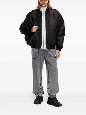DIESEL® J-held Bomber Jacket - Black