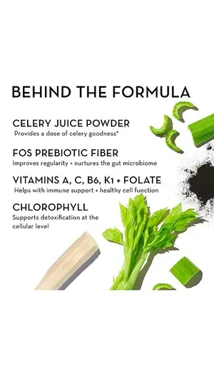 HUM Celery Juice Fiber Gummies