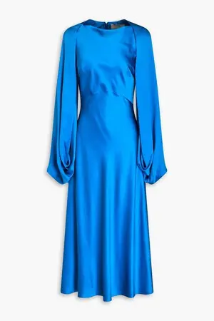 Silk Satin Midi Dresses
