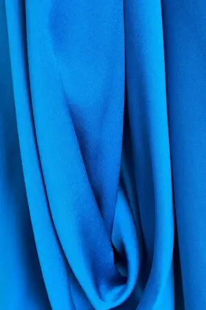 ROKSANDA Koda Cape-effect Silk-satin Midi Dress