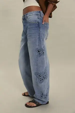 DRIFTWOOD Parker Cut-out Jeans - Framed Flutters