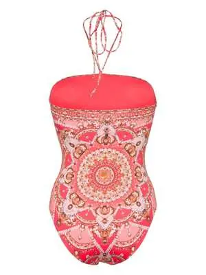 Camilla Shell Games Halterneck Swimsuit