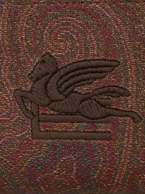 Etro Pegaso Zip-around Wallet