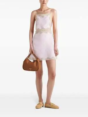 Prada Darling Leather Handbag - Brown