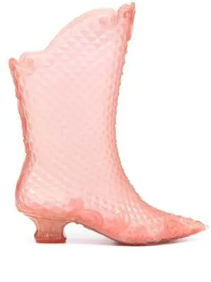 Y/project X Melissa Pointed Court Boot - Pink