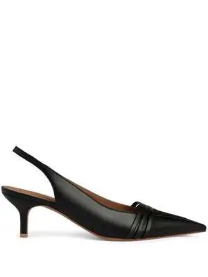 MALONE SOULIERS 45mm Tanner Leather Pumps