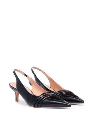 MALONE SOULIERS 45mm Tanner Leather Pumps