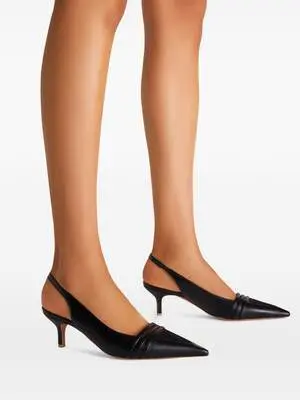 MALONE SOULIERS 45mm Tanner Leather Pumps