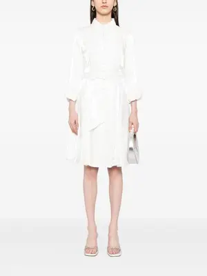 BARUNI Carina Satin Shirt Dress