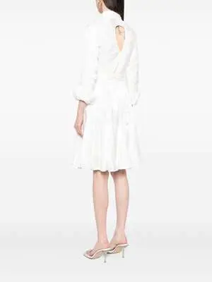 BARUNI Carina Satin Shirt Dress