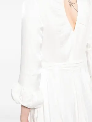 BARUNI Carina Satin Shirt Dress
