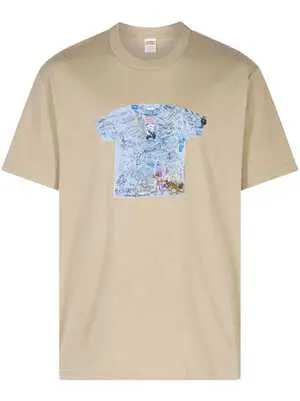 Supreme 30th Anniversary First T-shirt - Neutrals