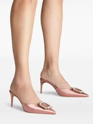 MALONE SOULIERS Mona 70mm Satin Mules