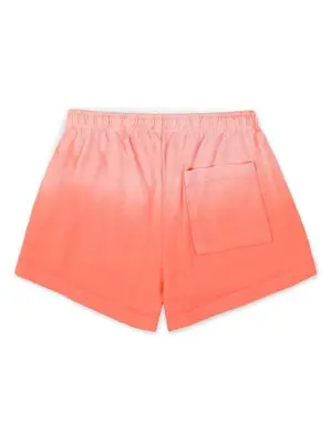 SPORTY & RICH Serif Logo Disco Shorts - Pink