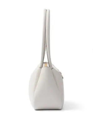 Prada Darling Medium Leather Shoulder Bag - White