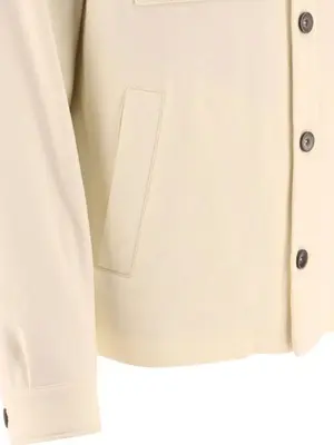 Herno Button-up Shirt Jacket - White