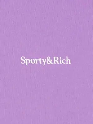Sporty & Rich Dip Dye Logo-embroidered Sweatshirt