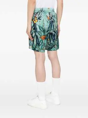 NAHMIAS Botanical Silk-blend Shorts