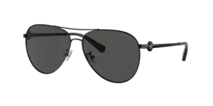 COACH Aviator Sunglasses - Grey Solid
