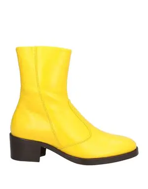 Zadig&Voltaire Leather Ankle Boots - Yellow