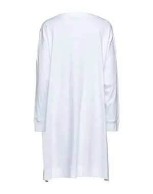 Moschino Cotton T-shirt Mini Dress - White