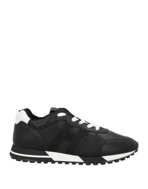 Hogan Leather Sneakers - Black