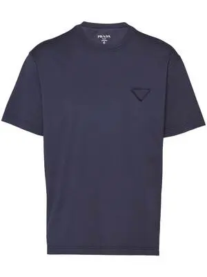 Prada Cotton T-shirt - Blue