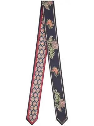 Etro Paisley-print Silk Scarf