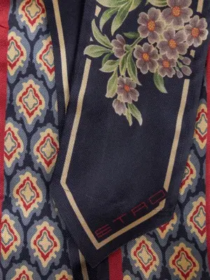 Etro Paisley-print Silk Scarf