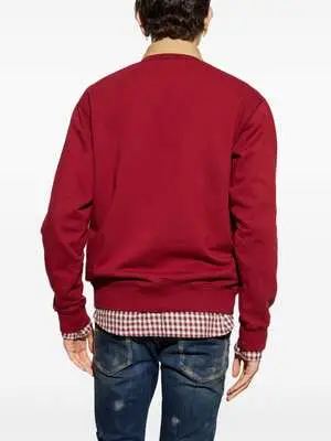 Dsquared2 Logo Print Cotton Sweatshirt