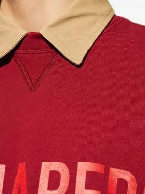 Dsquared2 Logo Print Cotton Sweatshirt