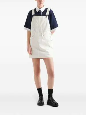 Prada Denim Overall Mini-dress