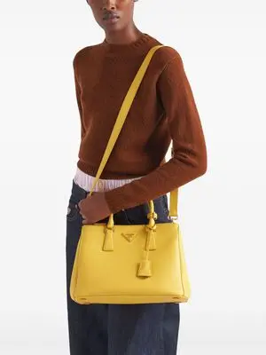 Prada Large Galleria Tote Bag - Yellow