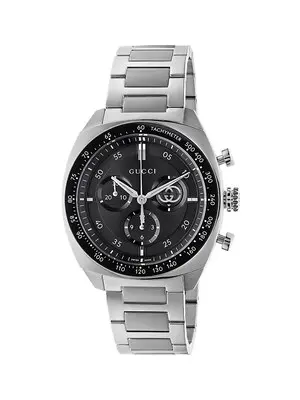 Gucci Interlocking G Stainless Steel Chronograph Watch/41mm
