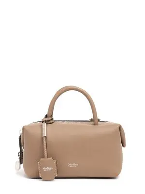 Max Mara MAX MARA Leather Top Handle Bag - Coloniale