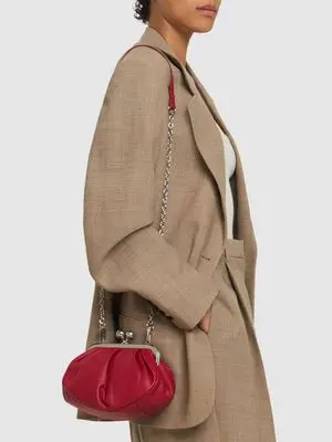 Max Mara Prati Leather Clutch