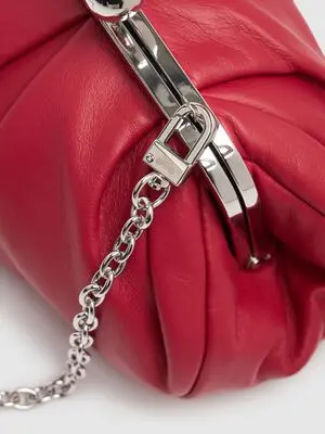 Max Mara Prati Leather Clutch