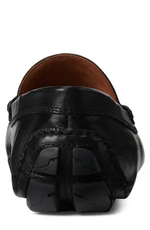 Ralph Lauren Polo Anders Penny Driver Loafer - Black