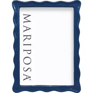 MARIPOSA Wavy Picture Frame - Blue