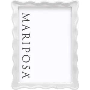 MARIPOSA Wavy Picture Frame - Clear