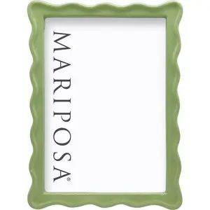 MARIPOSA Wavy Picture Frame - Green
