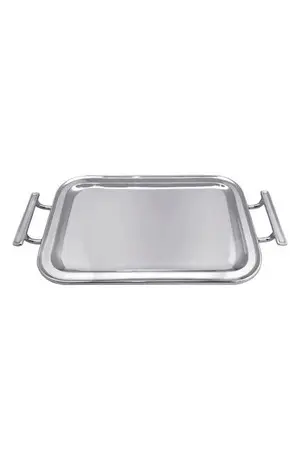 MARIPOSA Signature Service Tray - Silver