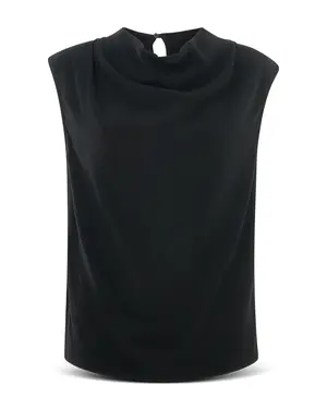 Whistles Crinkle Sleeveless Tank Top