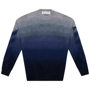Off-White Diag Brushed Knit Crewneck - Blue